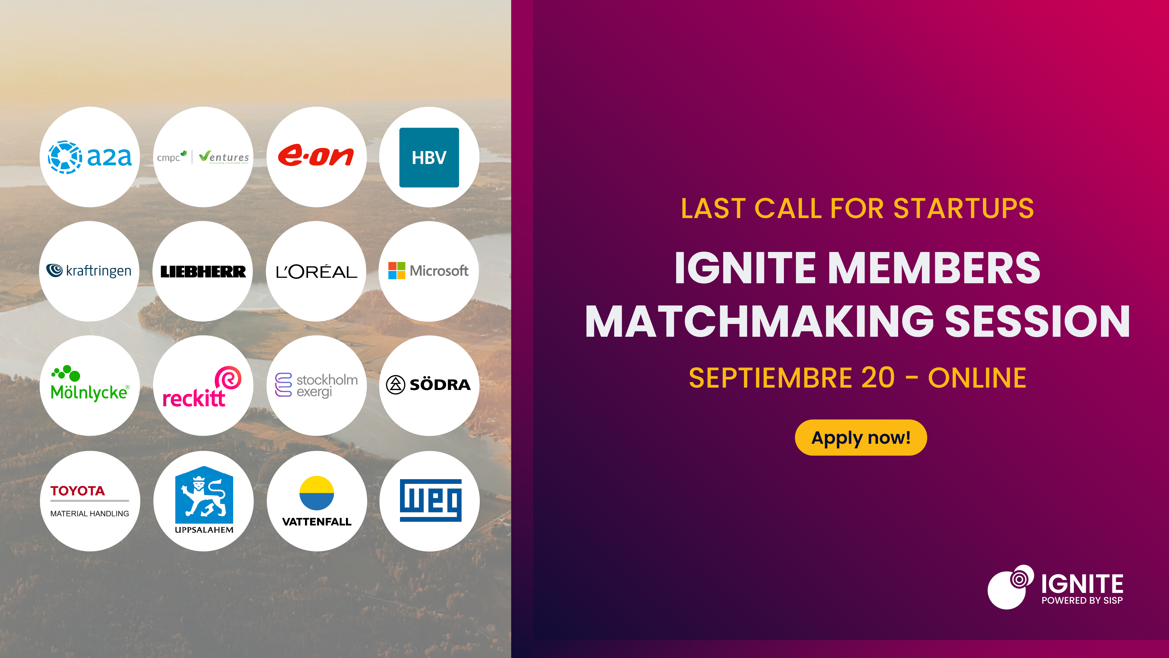 Ignite Members Matchmaking Session 3 | Ignite Sweden – Innovation is ...